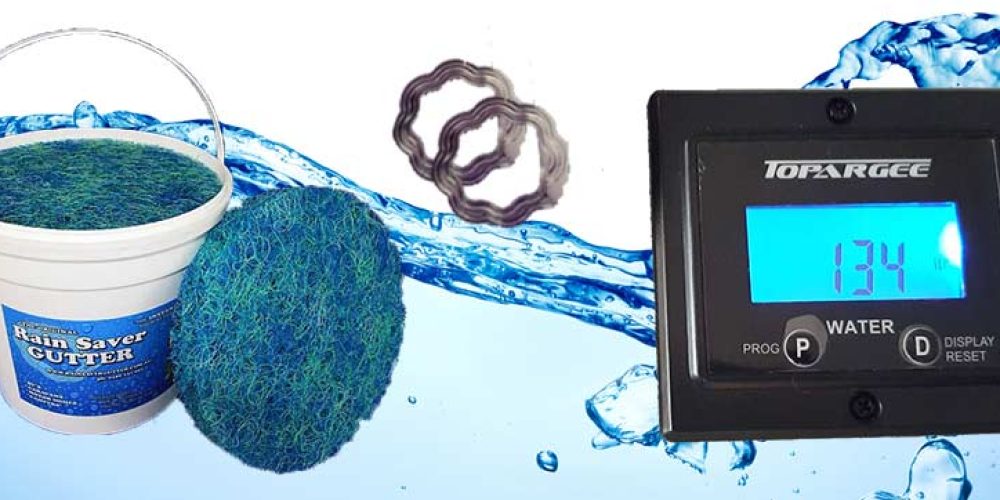 Water Saving Kit - Rain Saver Gutter & Topargee Water Tank Gauge - Full ...