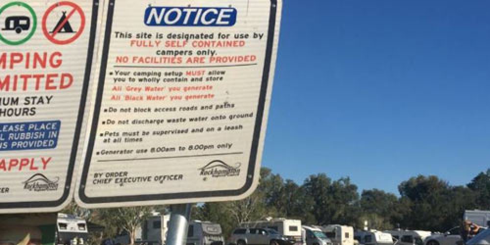Free Camp To Be Shut Down at Qld Park - Full Range Camping